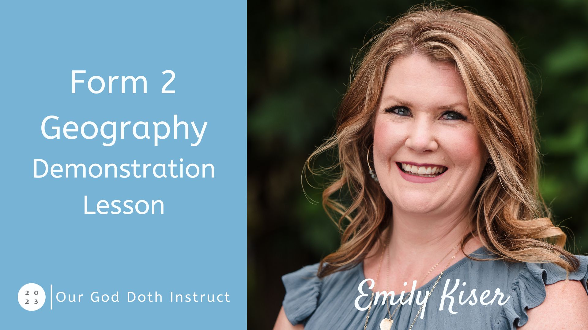 Form II Geography Demonstration Lesson | A Delectable Education Podcast